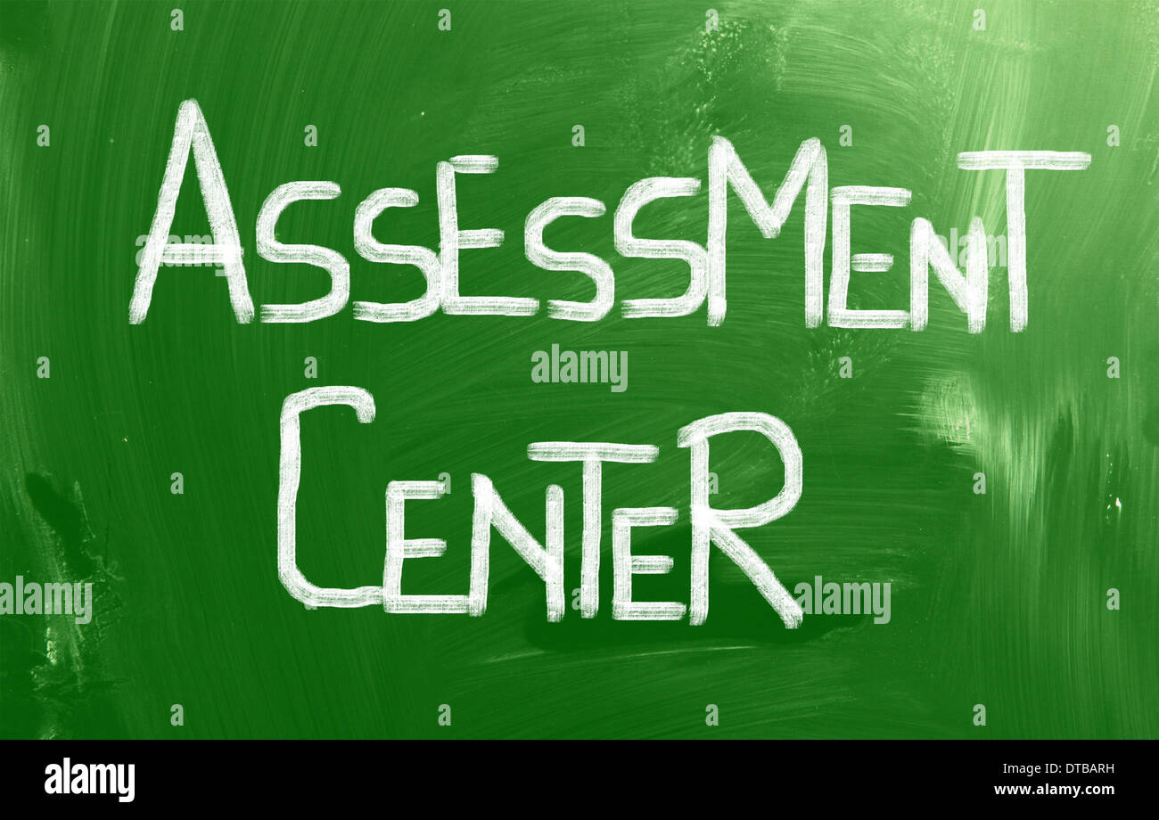 Assessment Center Concept Stock Photo - Alamy