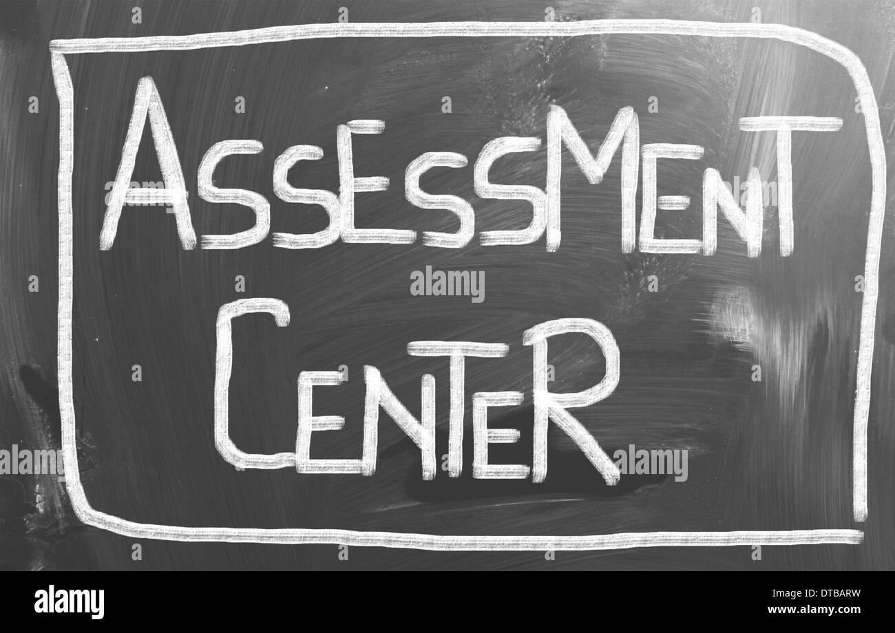 Assessment Center Concept Stock Photo - Alamy