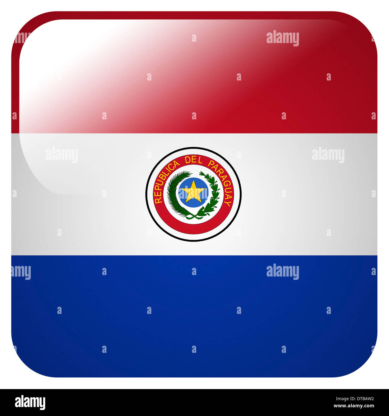 Paraguay flag circle hi-res stock photography and images - Alamy