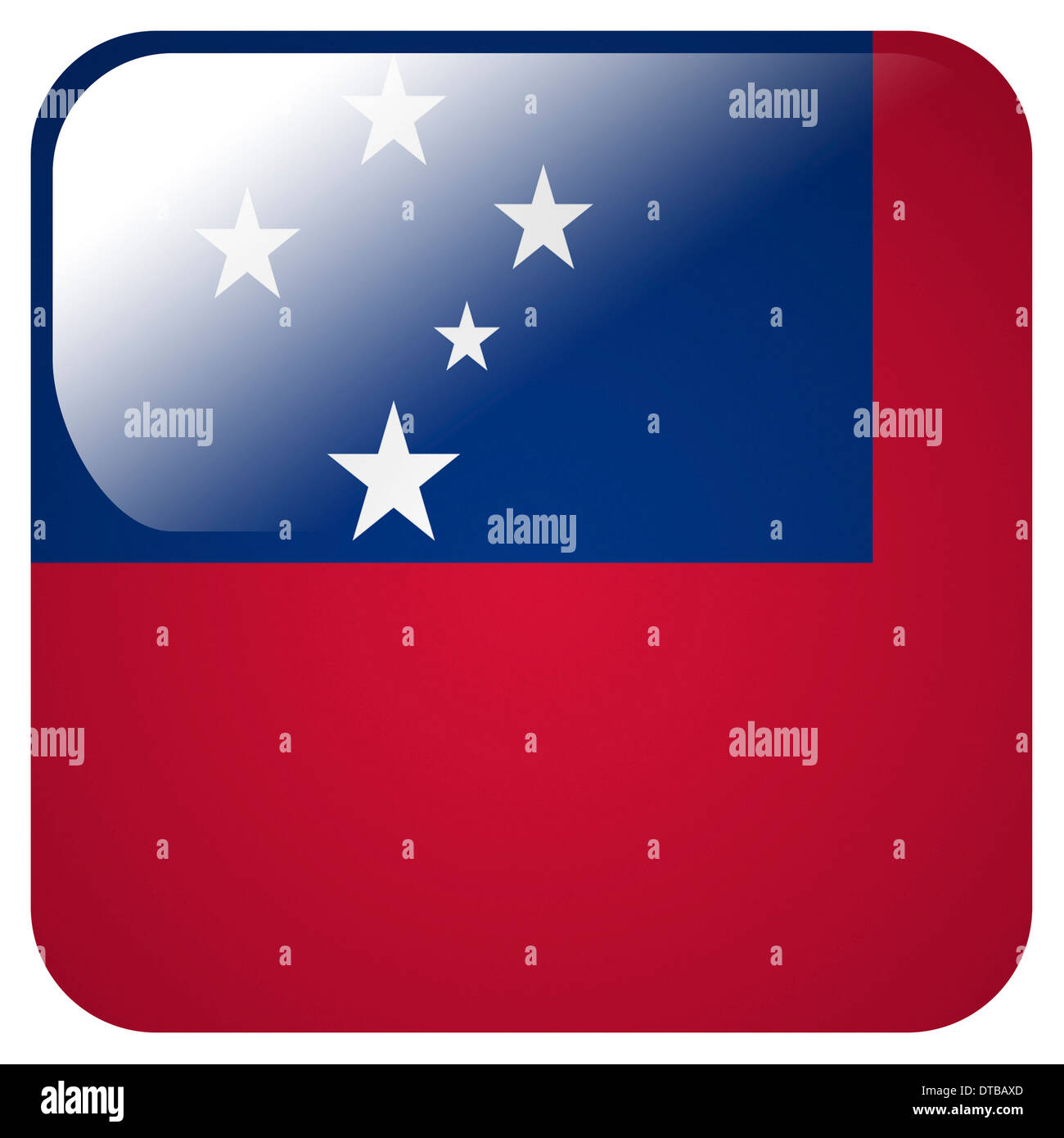Samoa round circle flag hi-res stock photography and images - Alamy