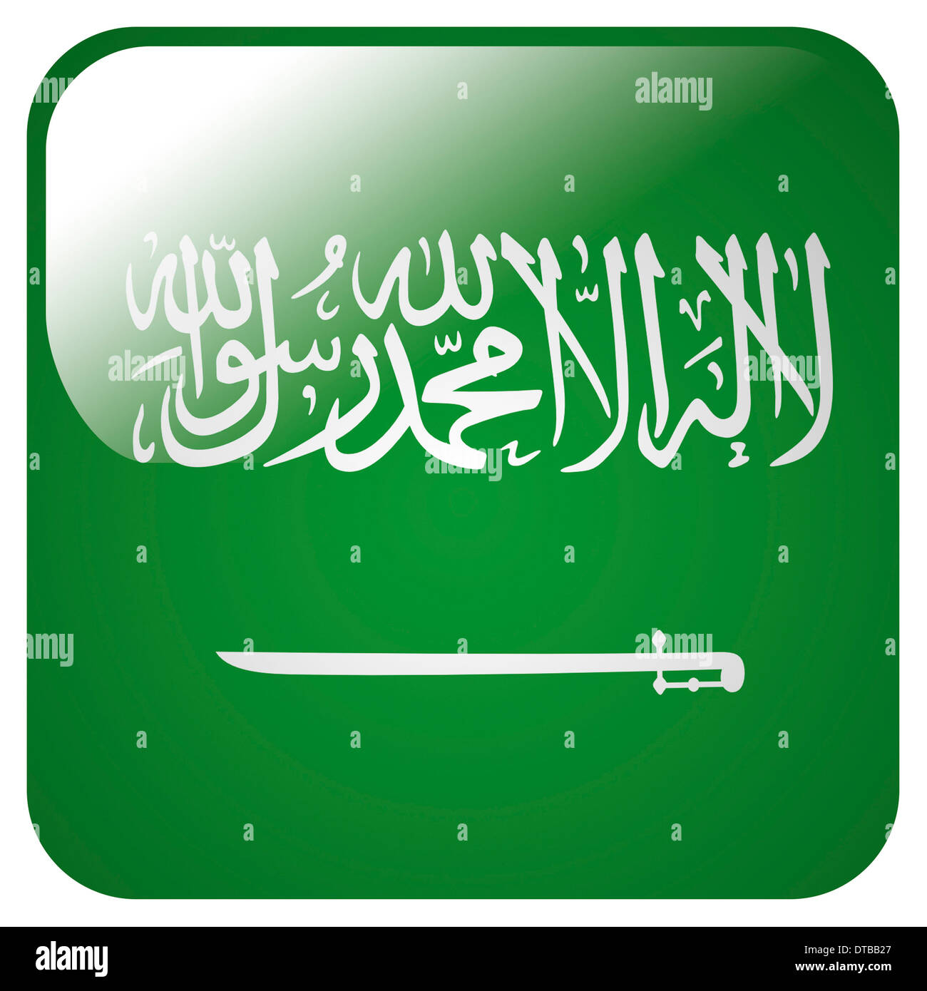 Saudi arabia circle flag hi-res stock photography and images - Alamy