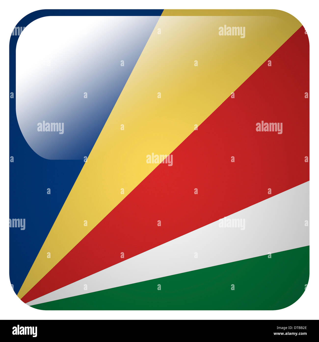 Seychelles circle flag hi-res stock photography and images - Alamy