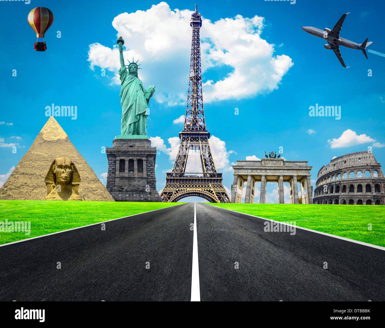 Travel the world concept Stock Photo - Alamy