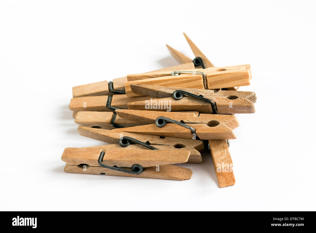 Old clothes pin hi-res stock photography and images - Alamy