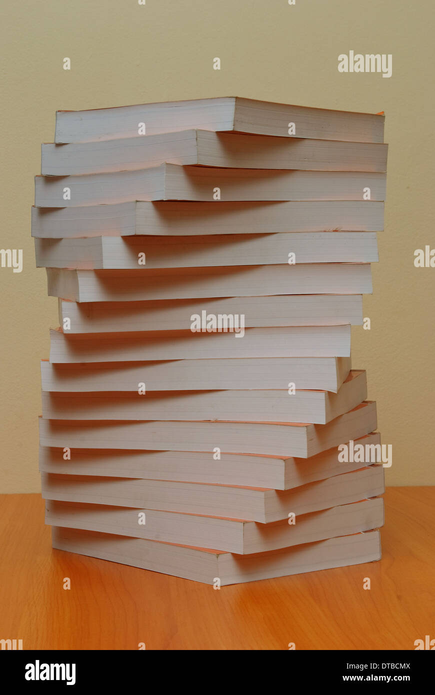 Tall stack of papers hi-res stock photography and images - Alamy