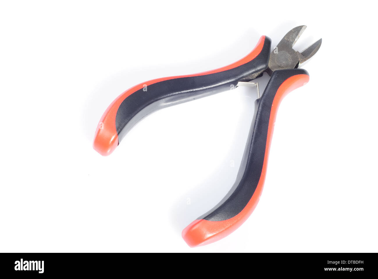 black and red colored cutter isolated on white background Stock Photo ...