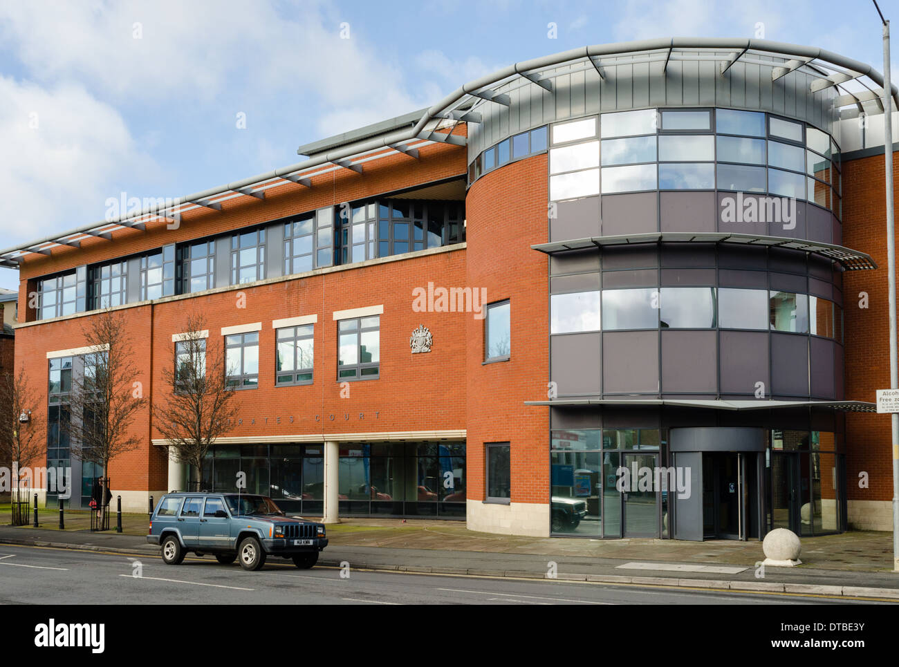 Worcester Magistrates Court in Castle Street, Worcester, UK Stock Photo ...