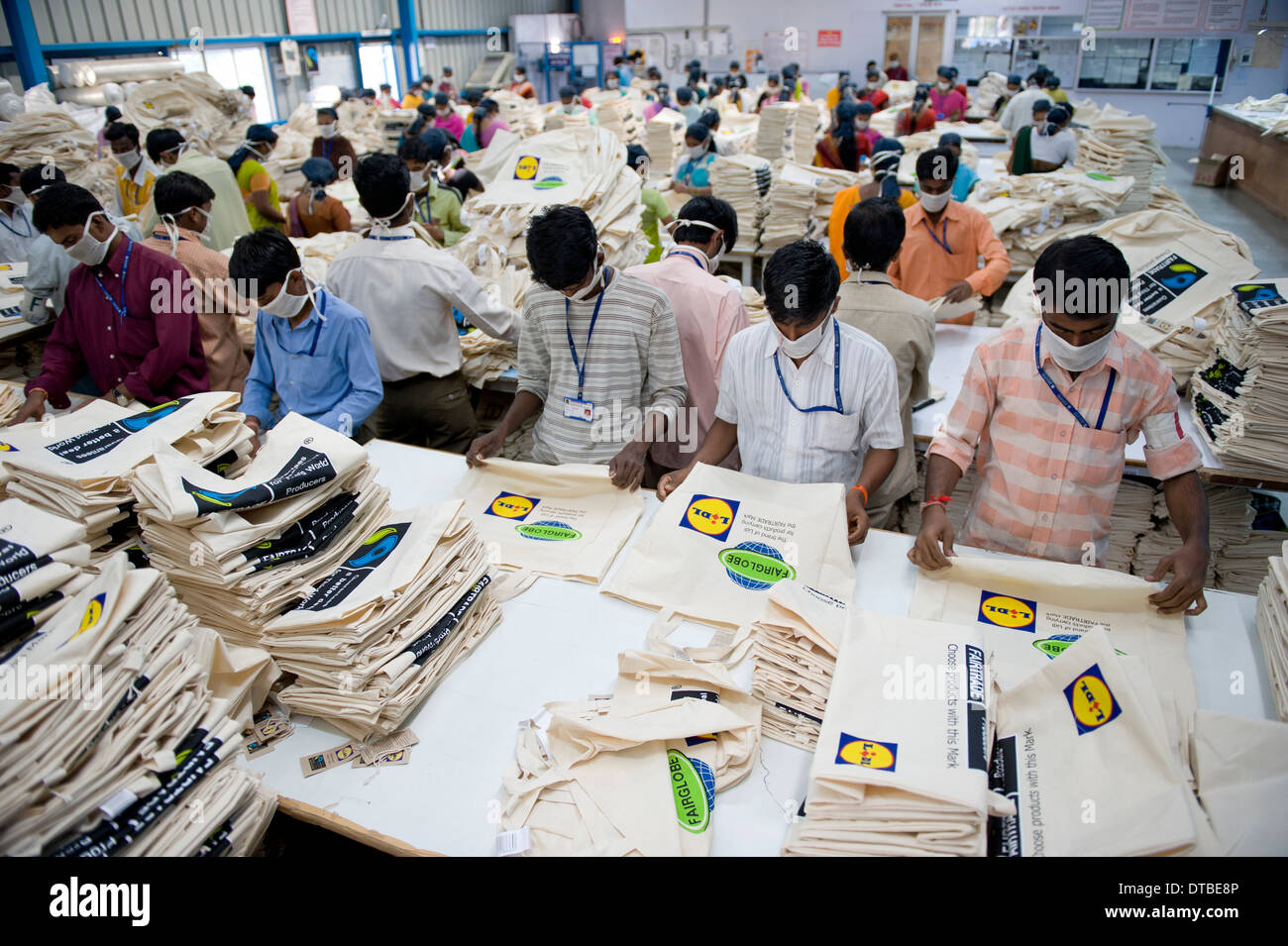 Cotton bag fairtrade india hi-res stock photography and images - Alamy