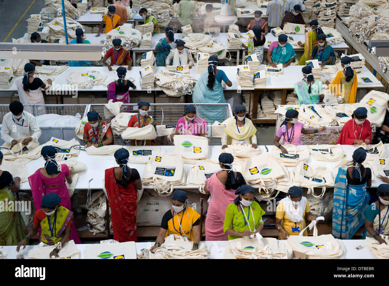 Cotton bag fairtrade india hi-res stock photography and images - Alamy