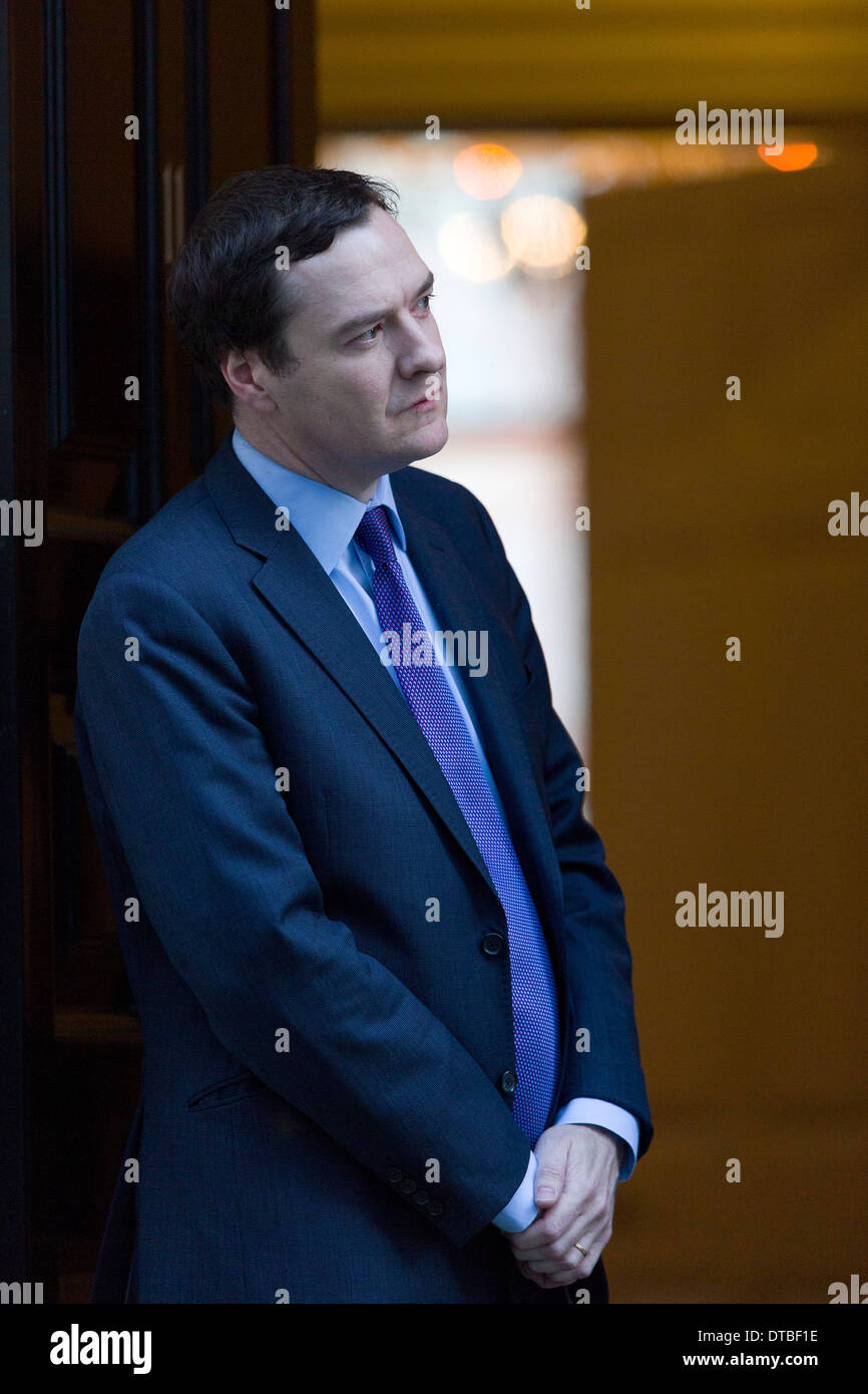 United Kingdom, London : British Chancellor of the Exchecor George ...
