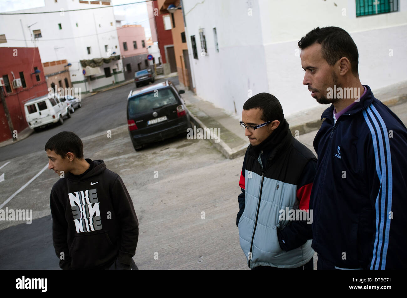 Islamic neighbourhood of Monte Maria Cristina in Melilla, Spain ...