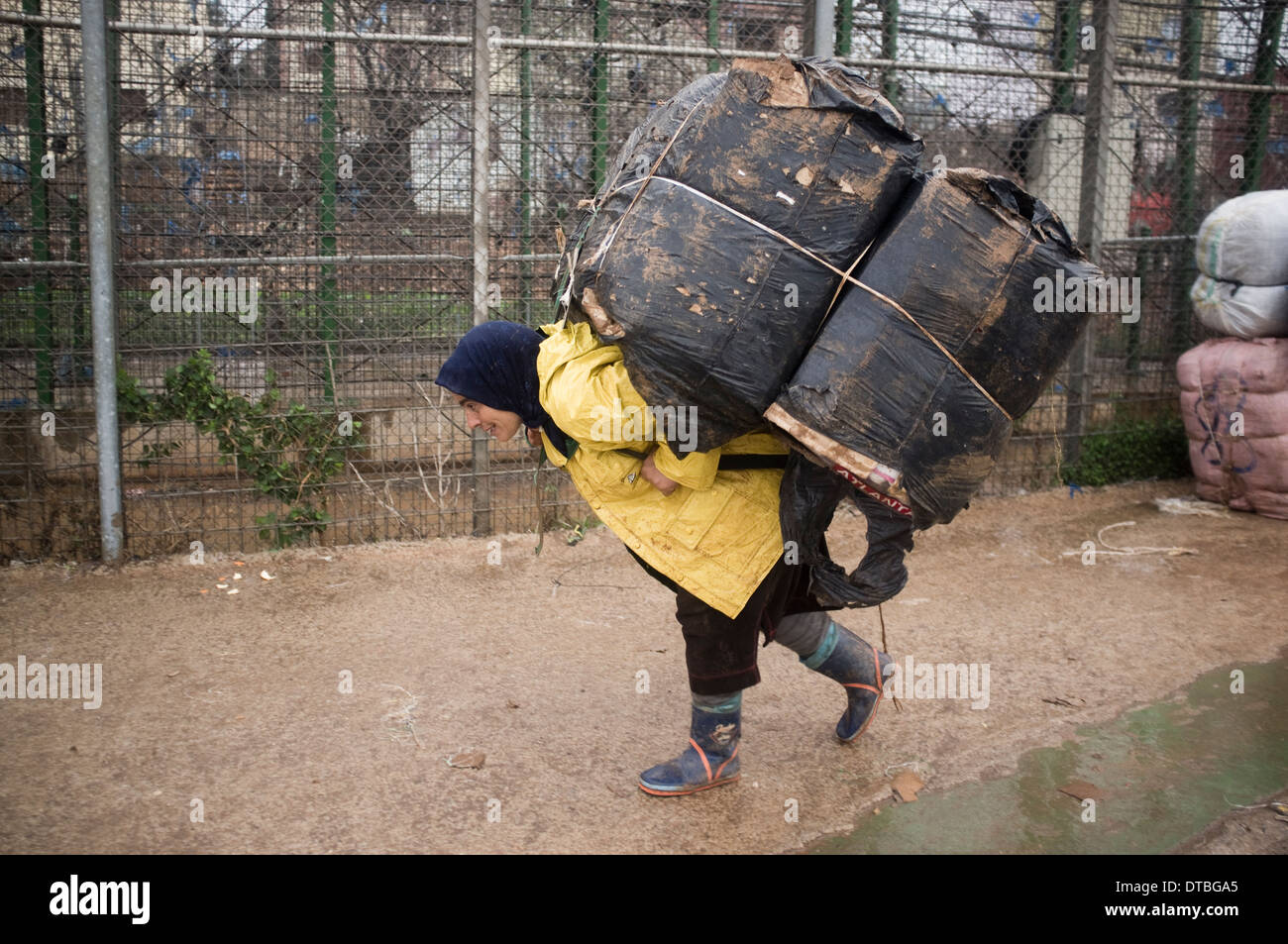 Smuggling in melilla border smuggler hi-res stock photography and ...