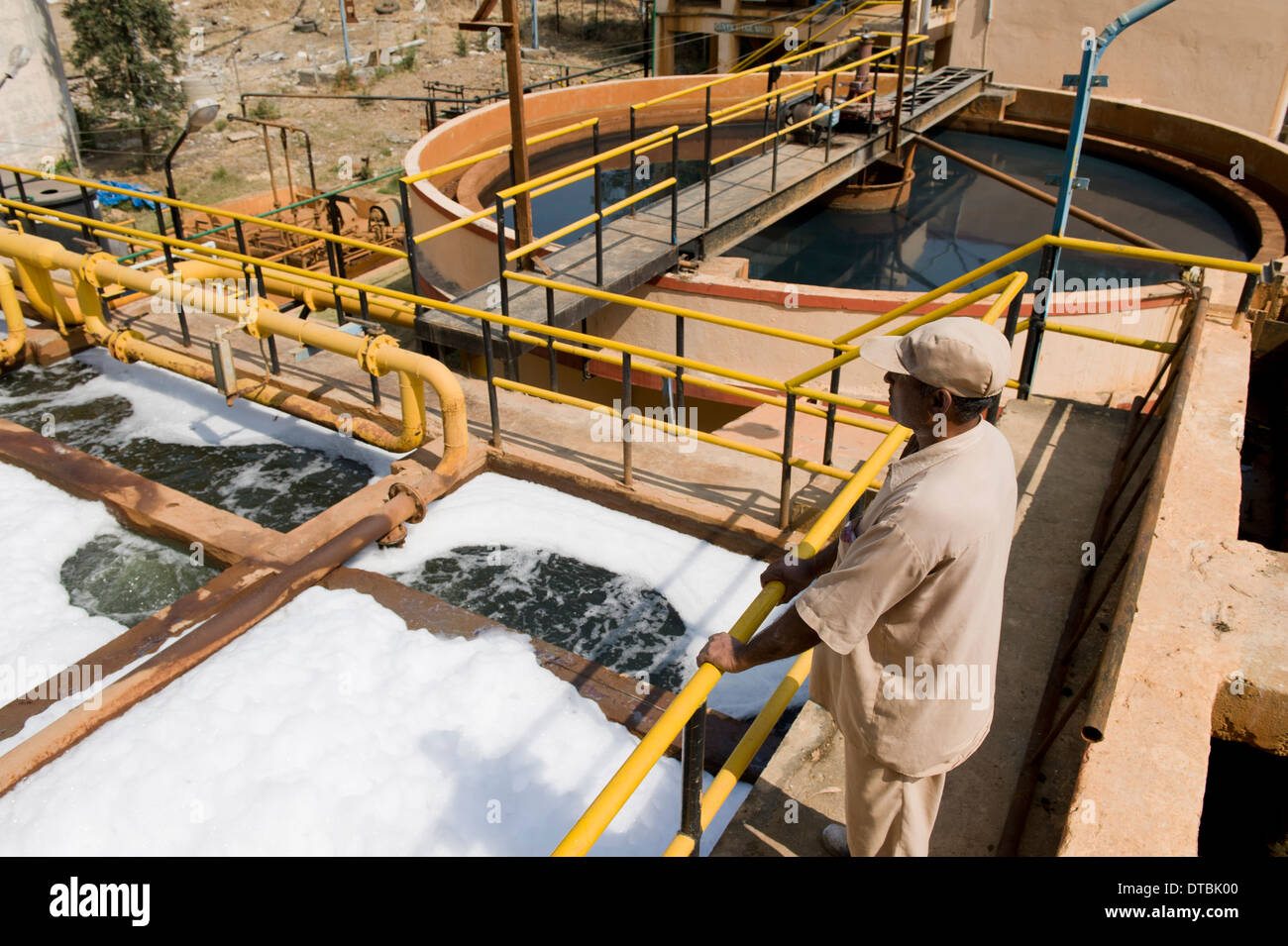 India Madhya Pradesh , sewage treatment plant for dying unit of textile ...