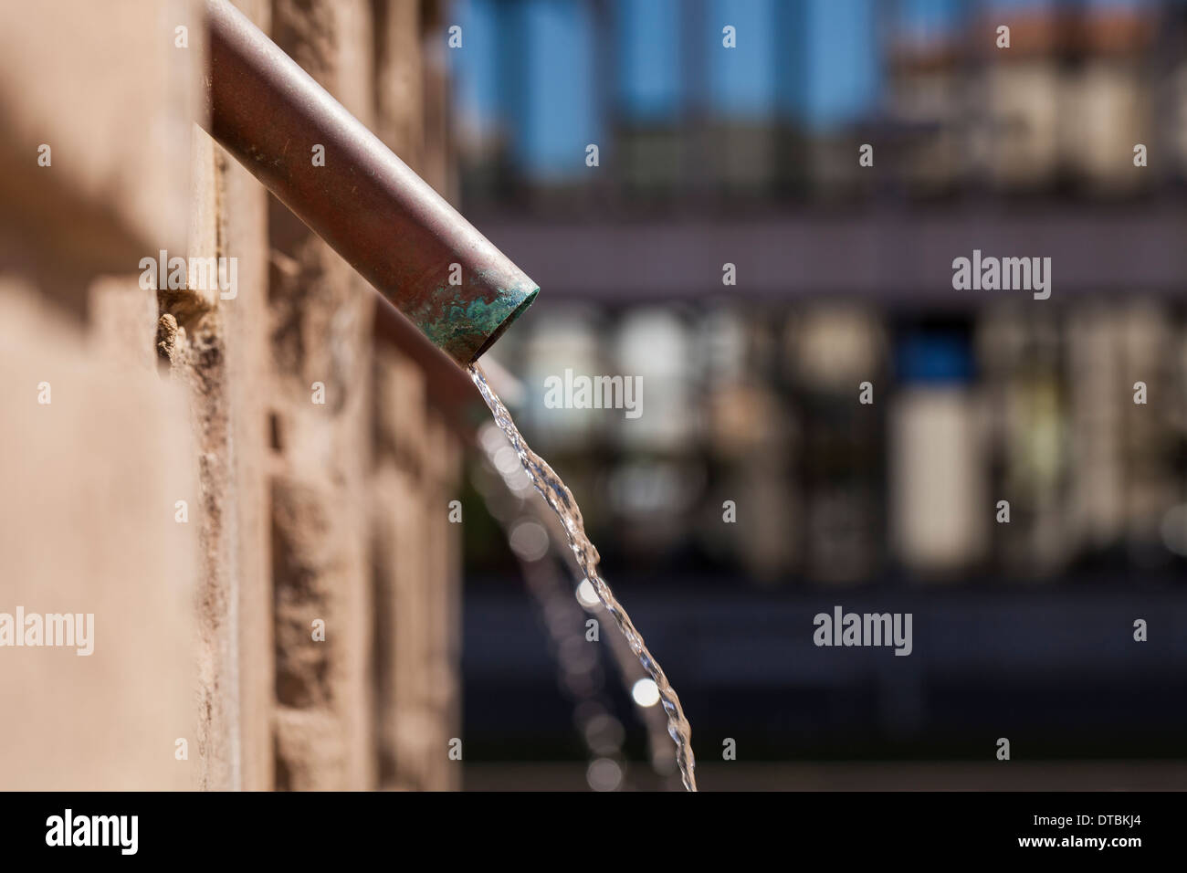Old copper water pipes hi-res stock photography and images - Alamy