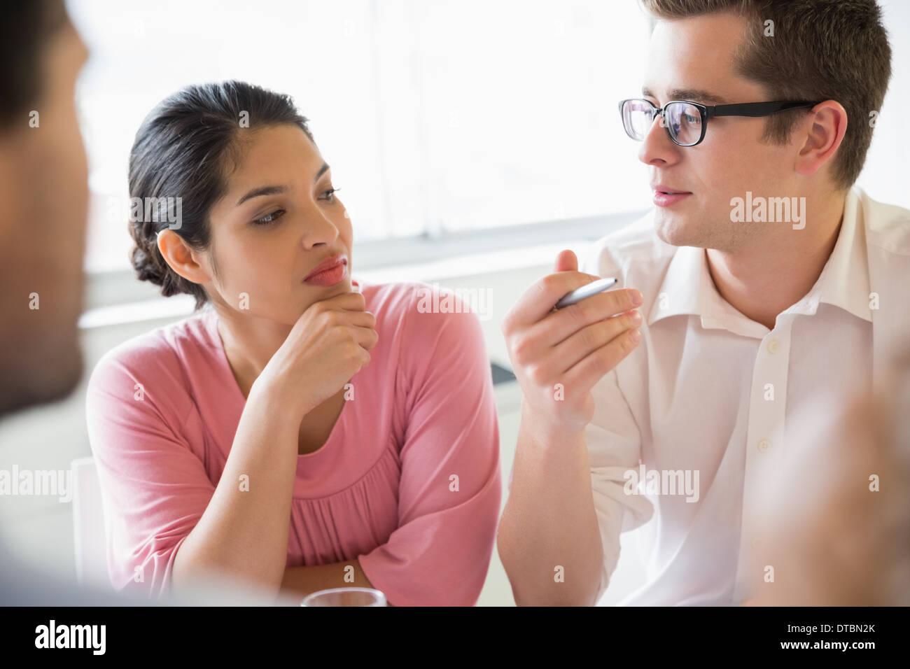 Business people discussing Stock Photo - Alamy