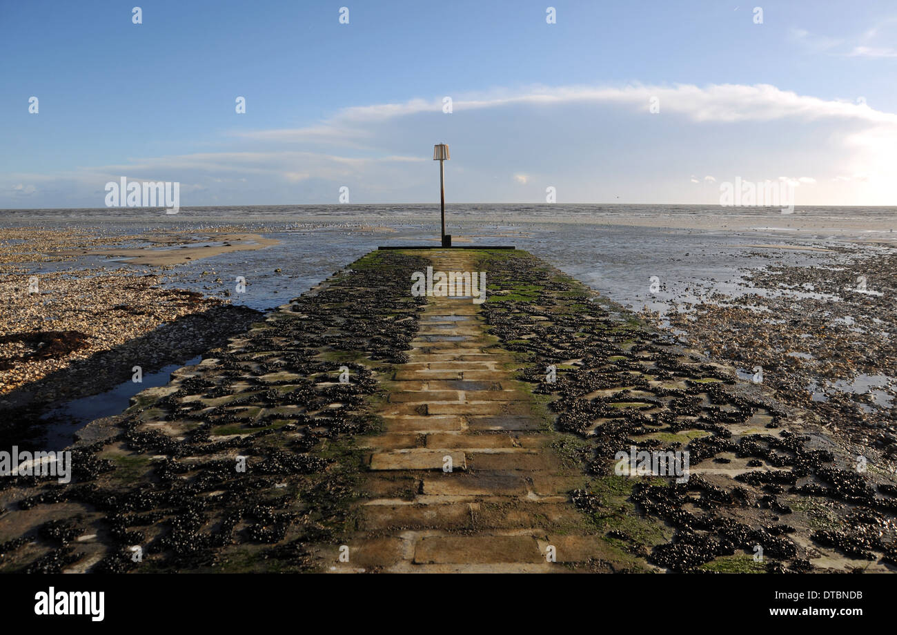 Ferring outfall pipe hi-res stock photography and images - Alamy