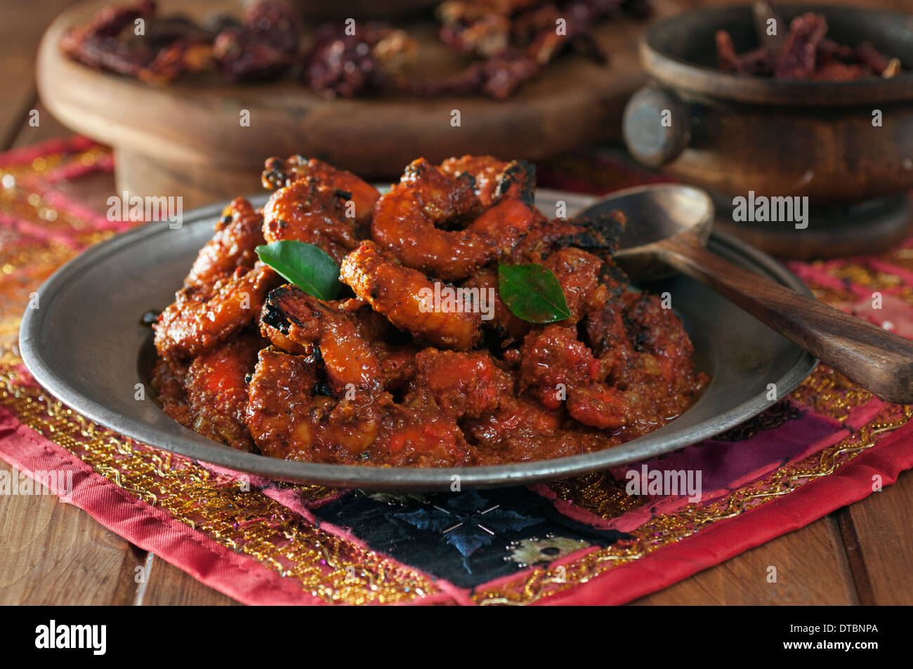 Indian prawns recipe hi-res stock photography and images - Alamy