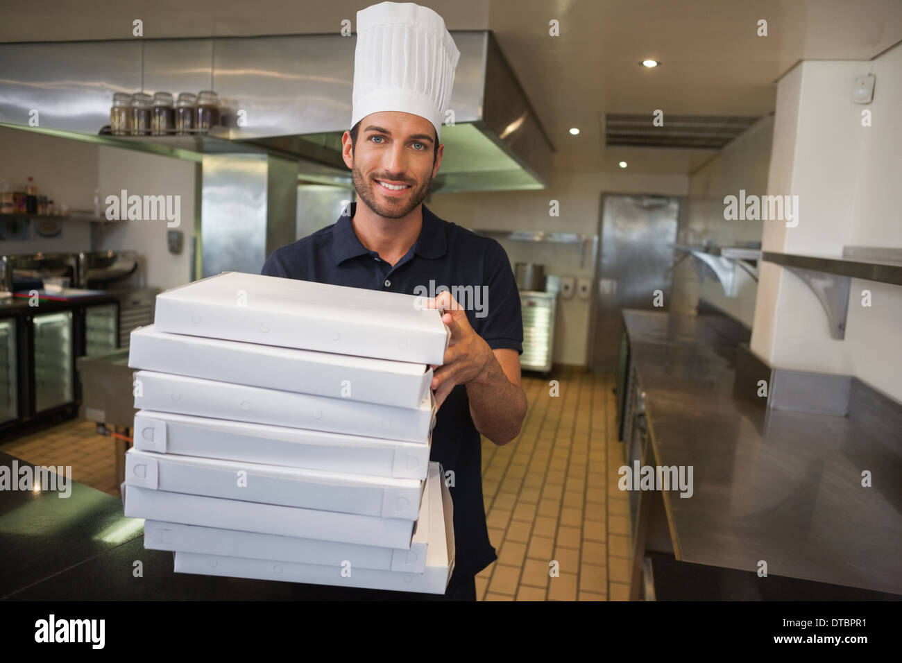 Pile of pizza boxes hi-res stock photography and images - Alamy