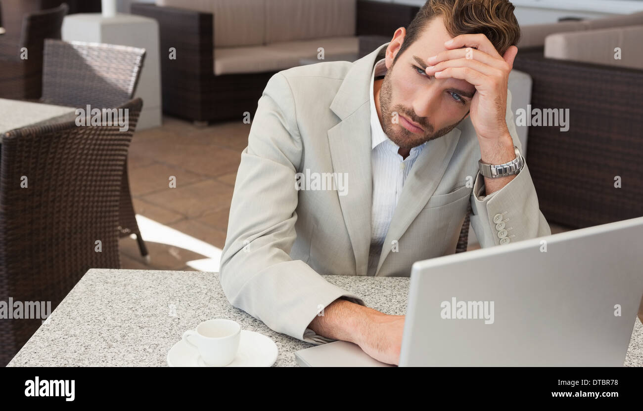 Stressed hispanic male hi-res stock photography and images - Alamy