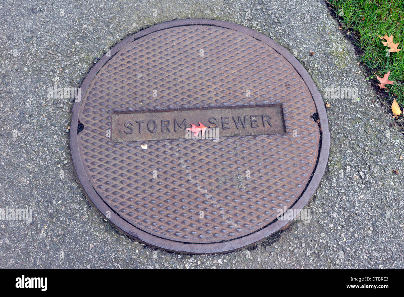 Storm water manhole hi-res stock photography and images - Alamy