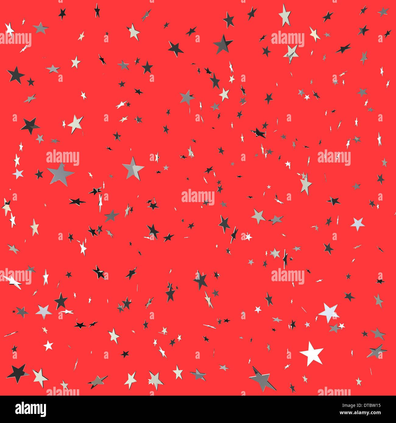 Texture of falling silver stars on a red background Stock Photo - Alamy