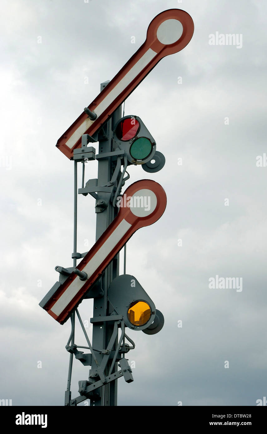 Railway signaling hi-res stock photography and images - Alamy