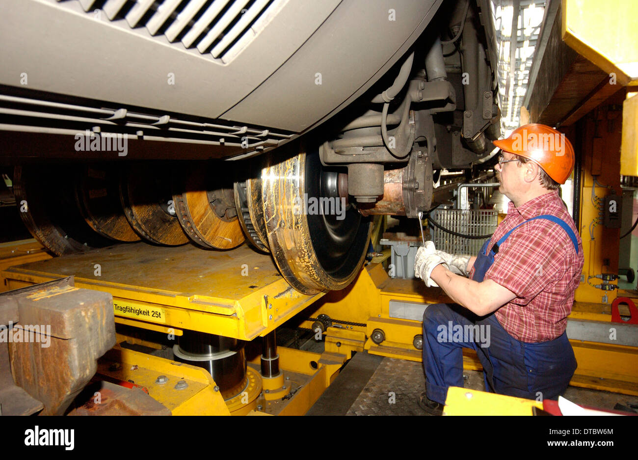 German Bahn AG , ICE depot Stock Photo - Alamy