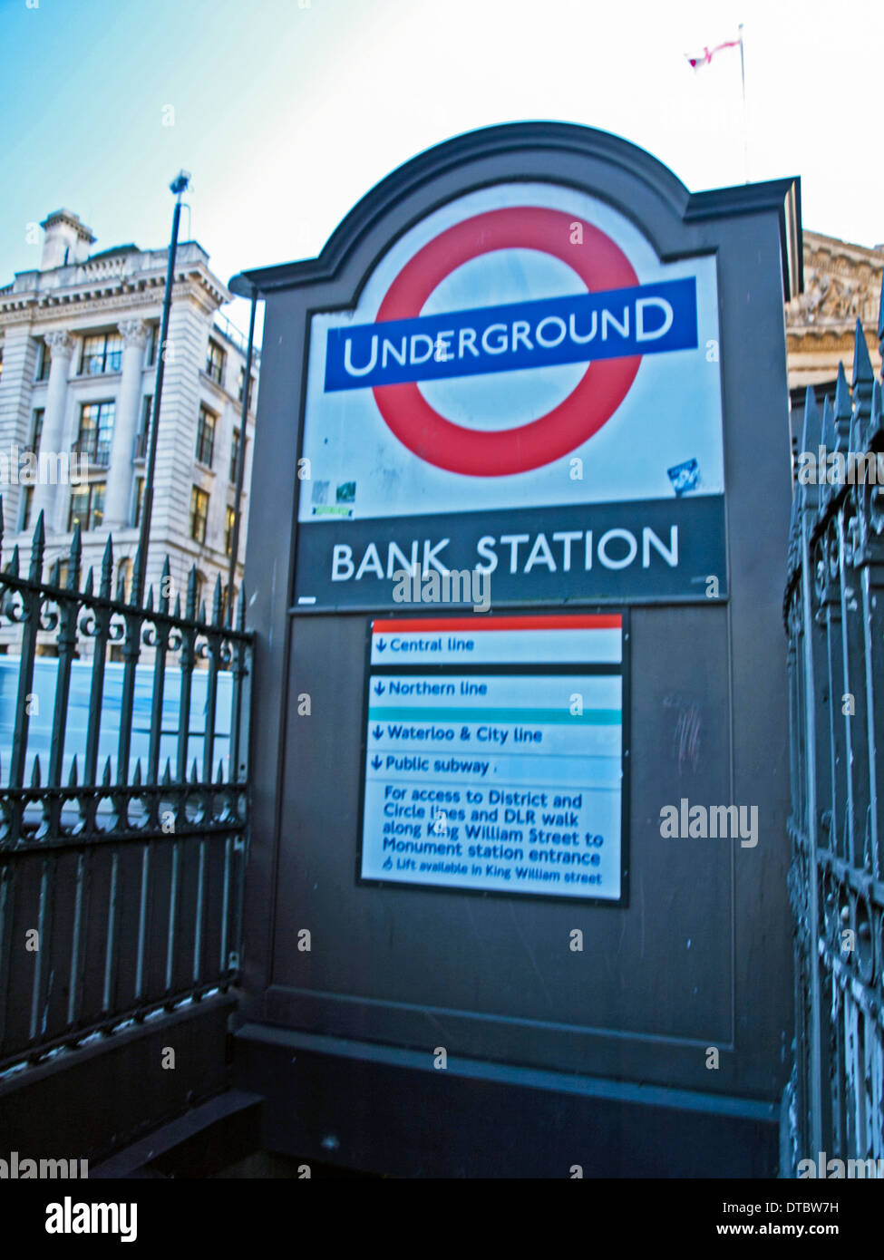 Bank Underground Station, City of London, London, England, United ...
