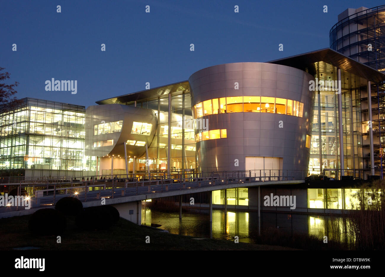 Transparent Factory in Dresden Stock Photo - Alamy