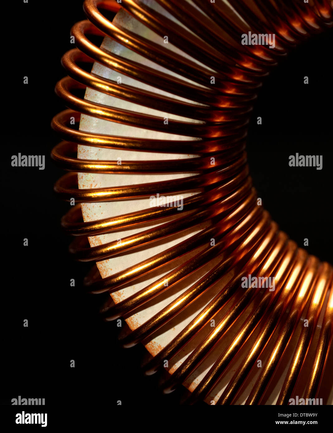 detail of a electronic conductor in dark back Stock Photo - Alamy