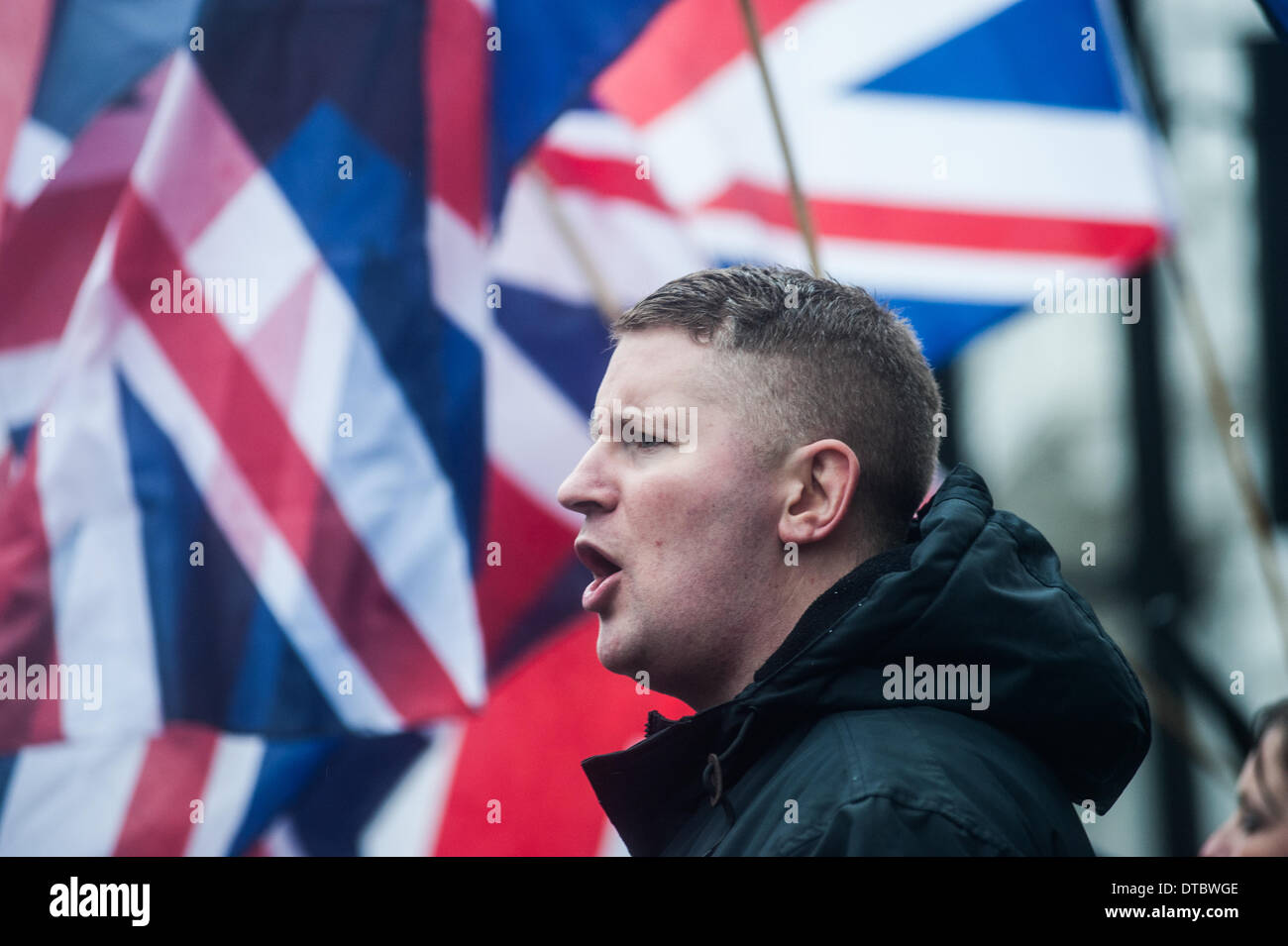 Britain first paul golding hi-res stock photography and images - Alamy