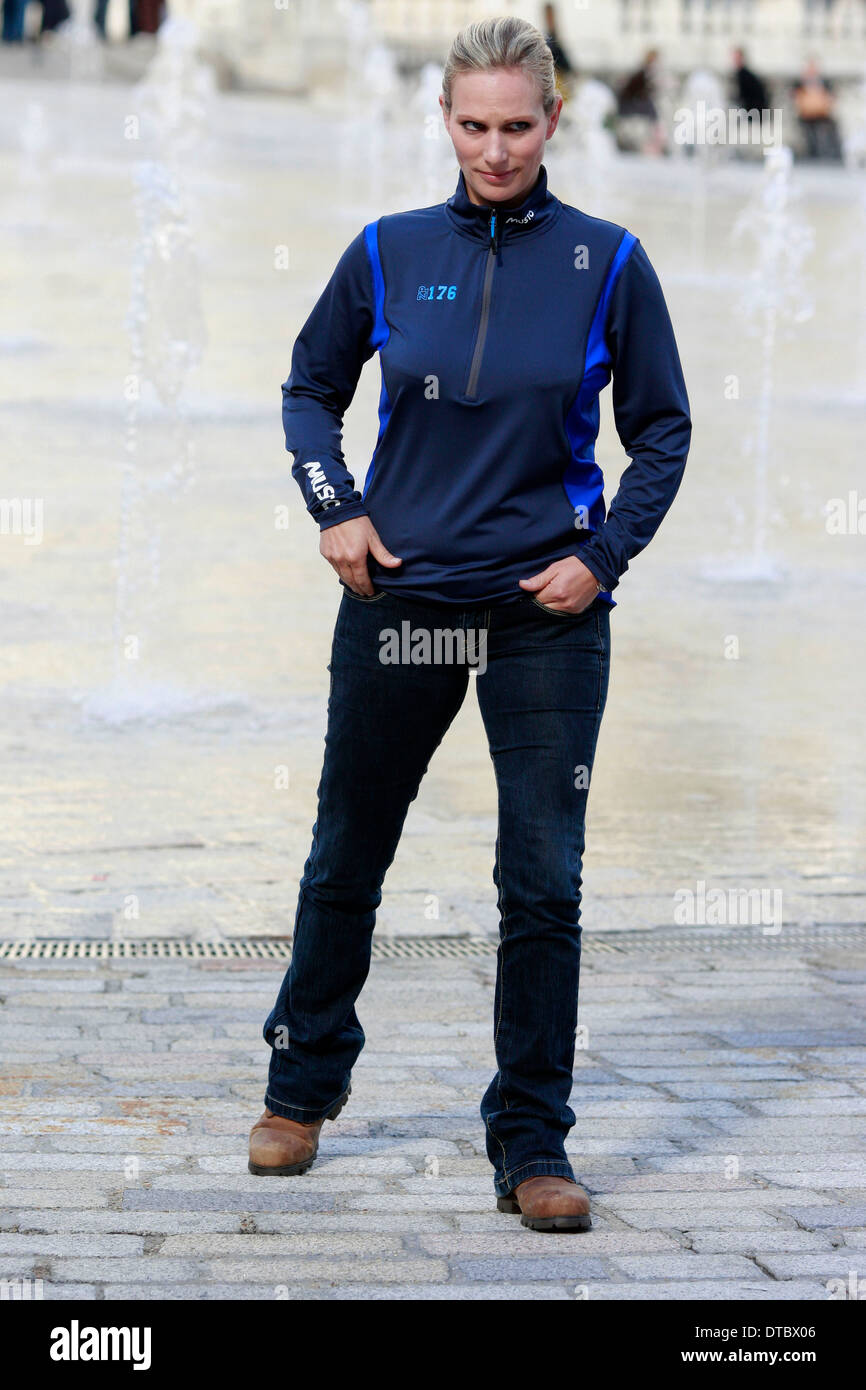 Zara Philips Team GB Stock Photo - Alamy