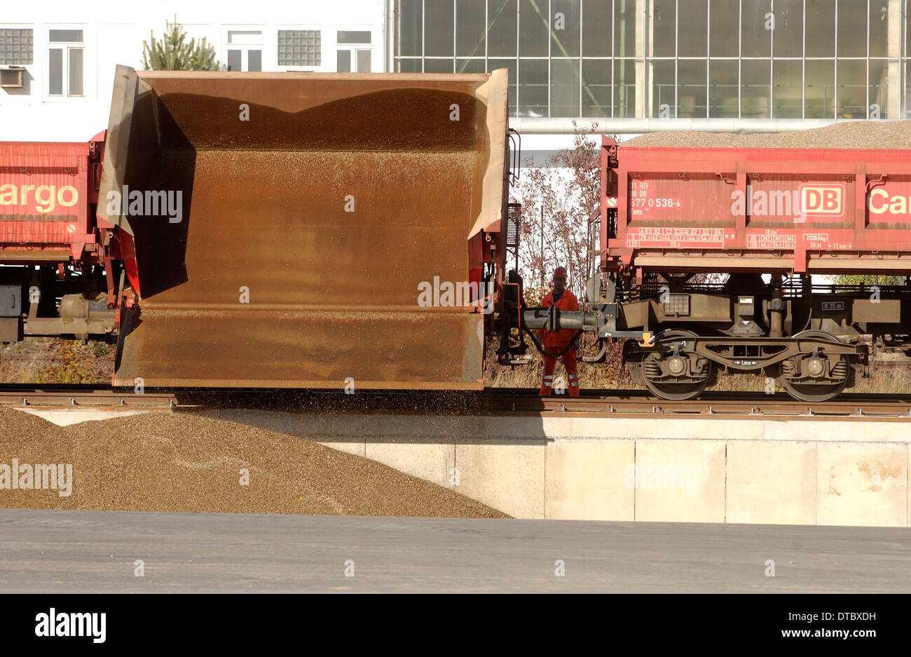 German railways freight train germany hi-res stock photography and ...