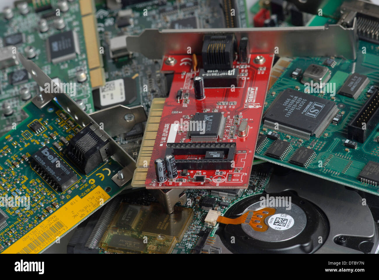 Scrap circuit boards hi-res stock photography and images - Alamy
