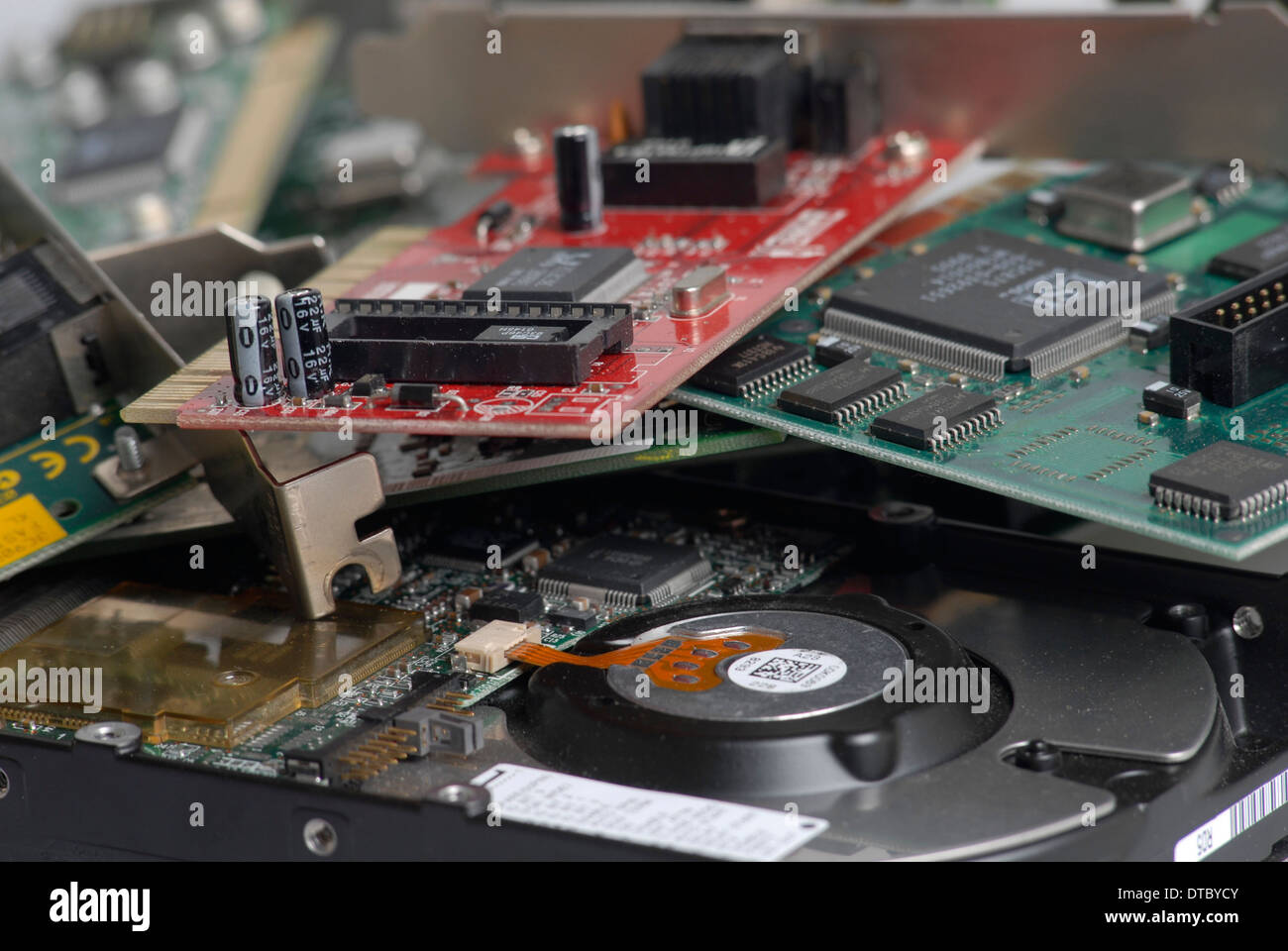 Scrap Circuit Boards High Resolution Stock Photography and Images - Alamy