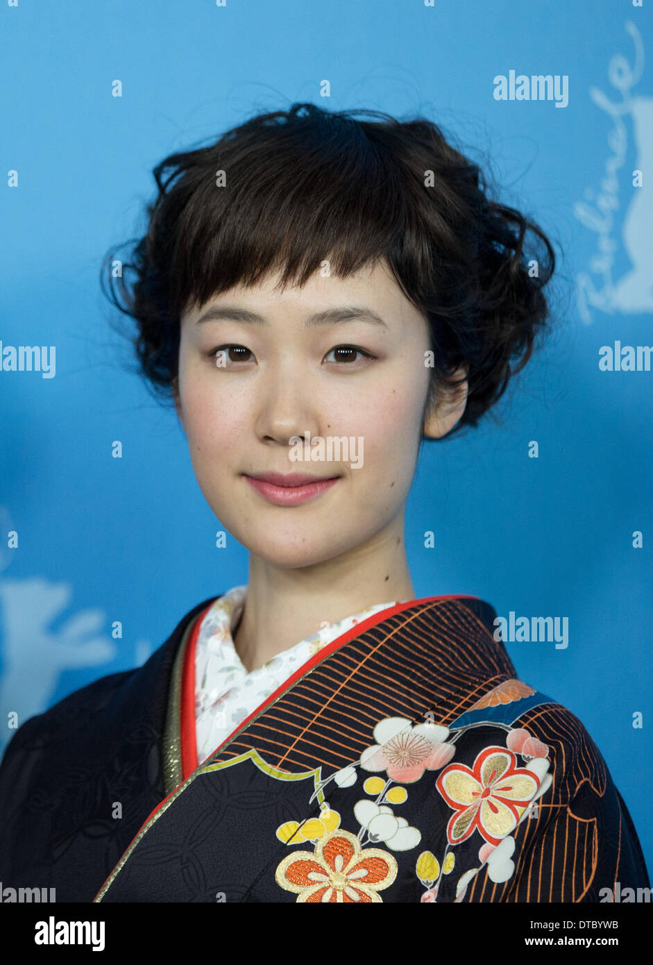 Berlin, Germany. 14th Feb, 2014. Japanese actress Haru Kuroki poses ...
