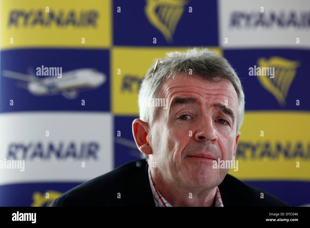 Ryanair's CEO Michael O'Leary Stock Photo - Alamy
