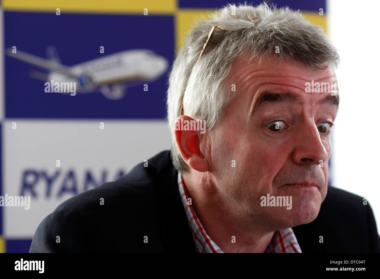 Ryanair's CEO Michael O'Leary Stock Photo - Alamy