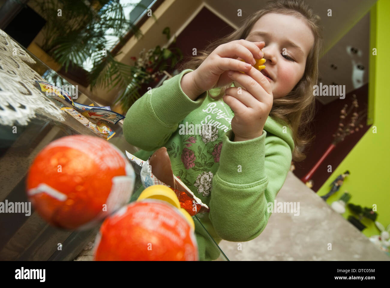 Child with Surprise Stock Photo - Alamy
