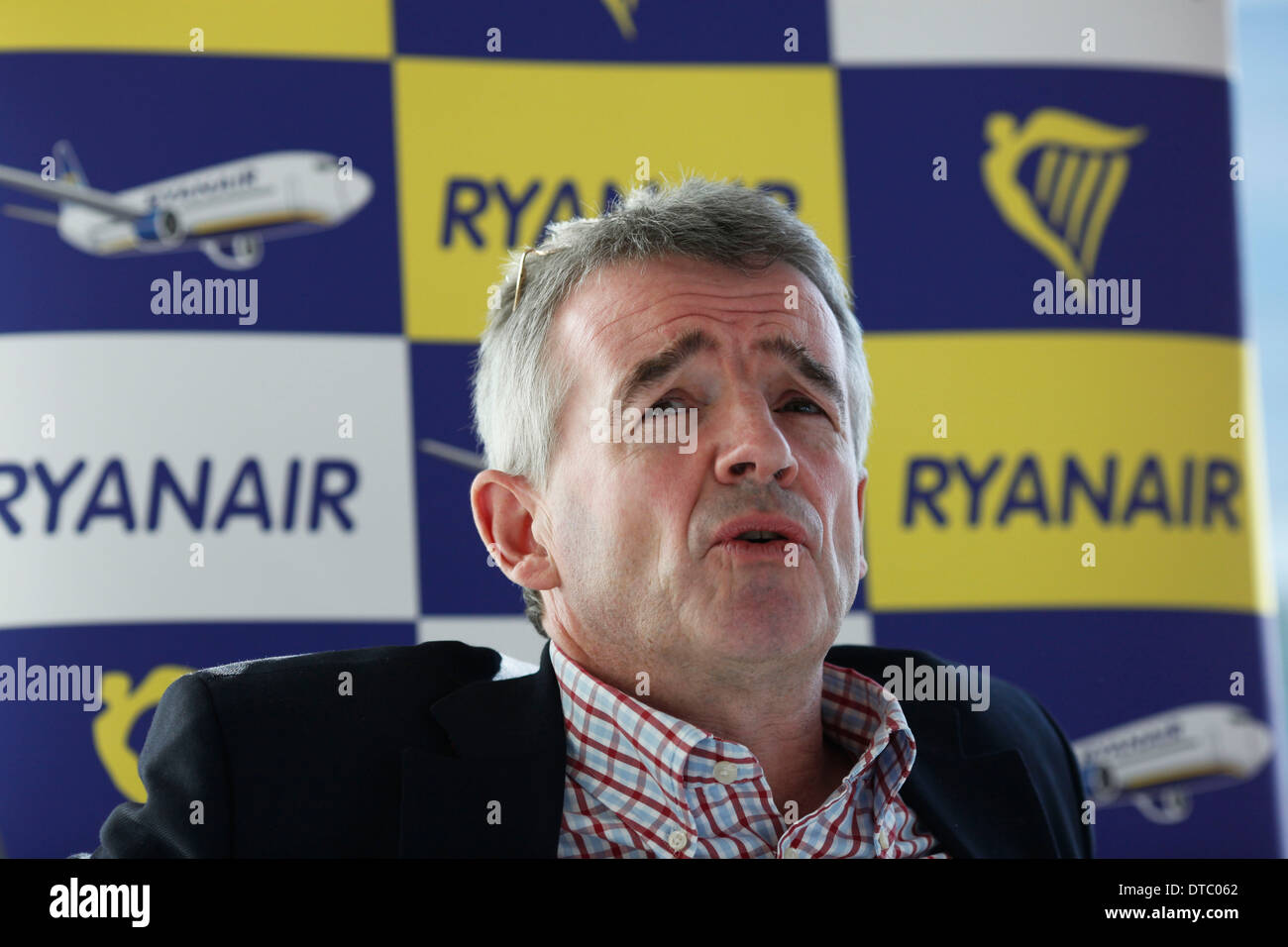 Ryanair's CEO Michael O'Leary Stock Photo - Alamy