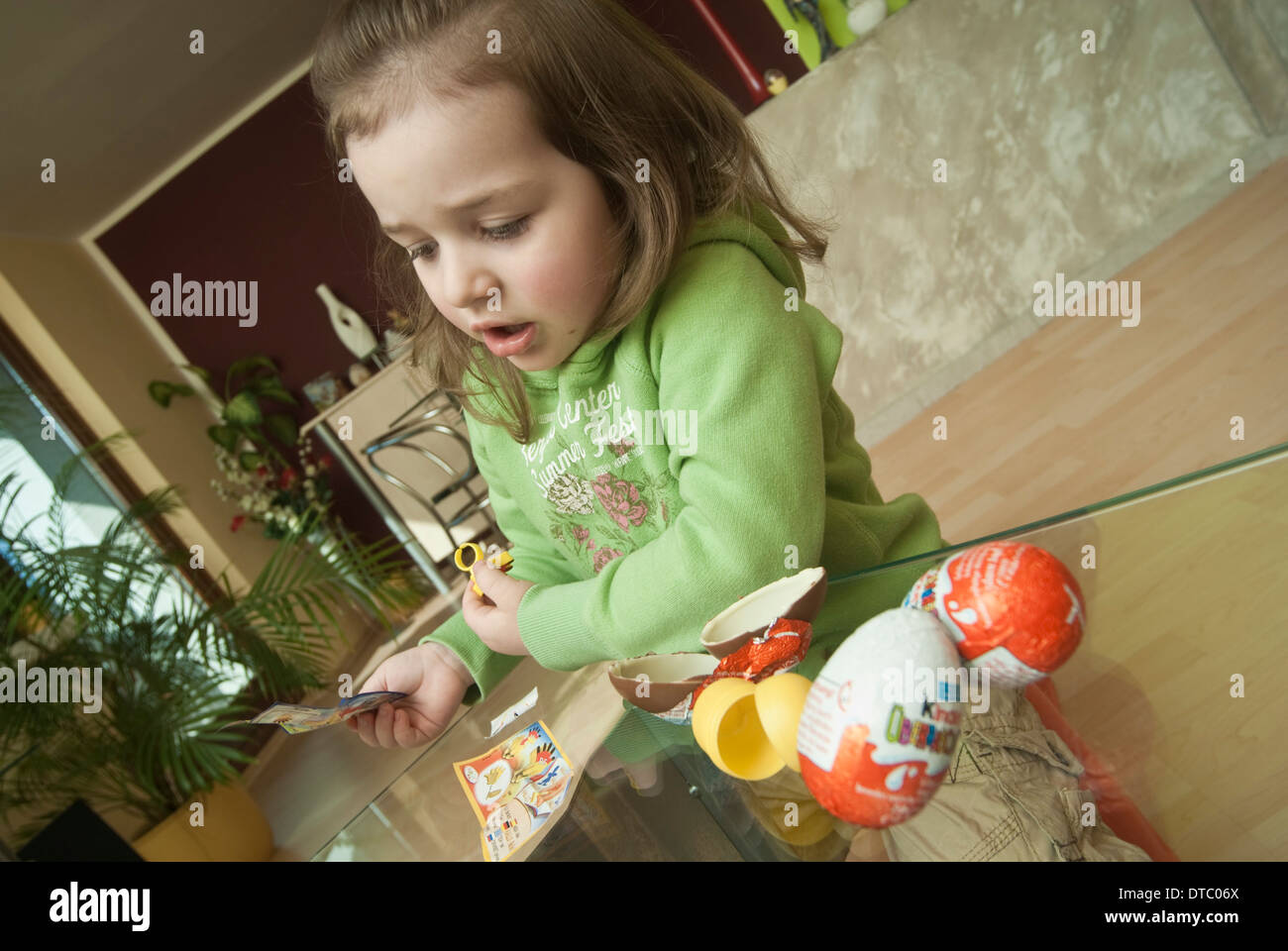 Child with Surprise Stock Photo - Alamy
