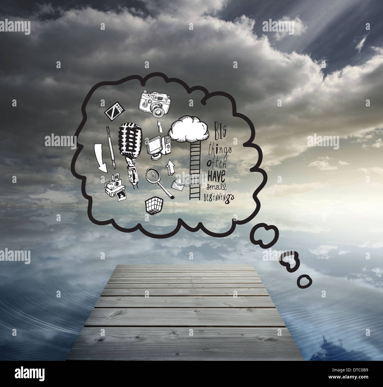 Thought bubbles hi-res stock photography and images - Alamy