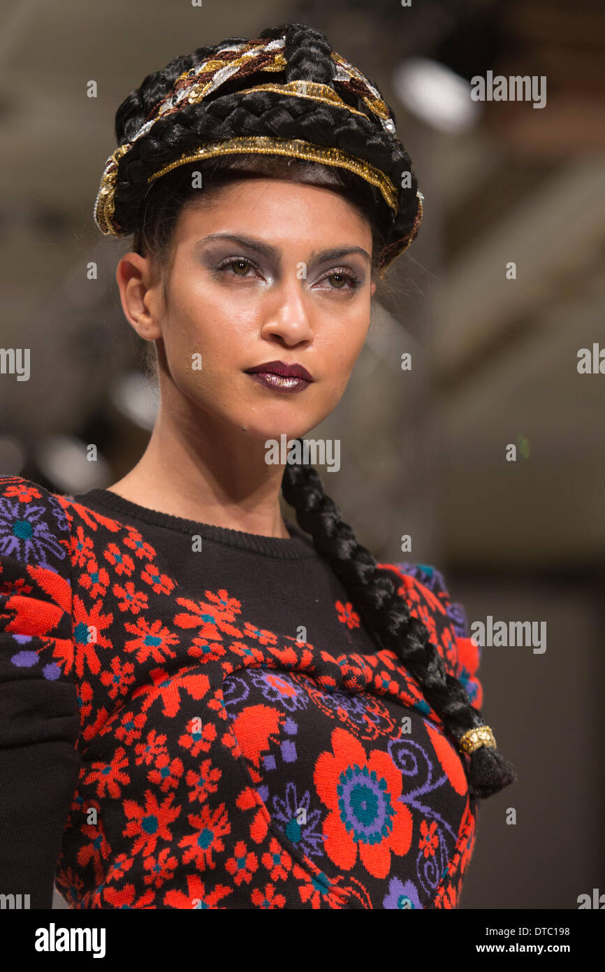 London, England, UK. 14 February, 2014. Collection by George Styler. A ...