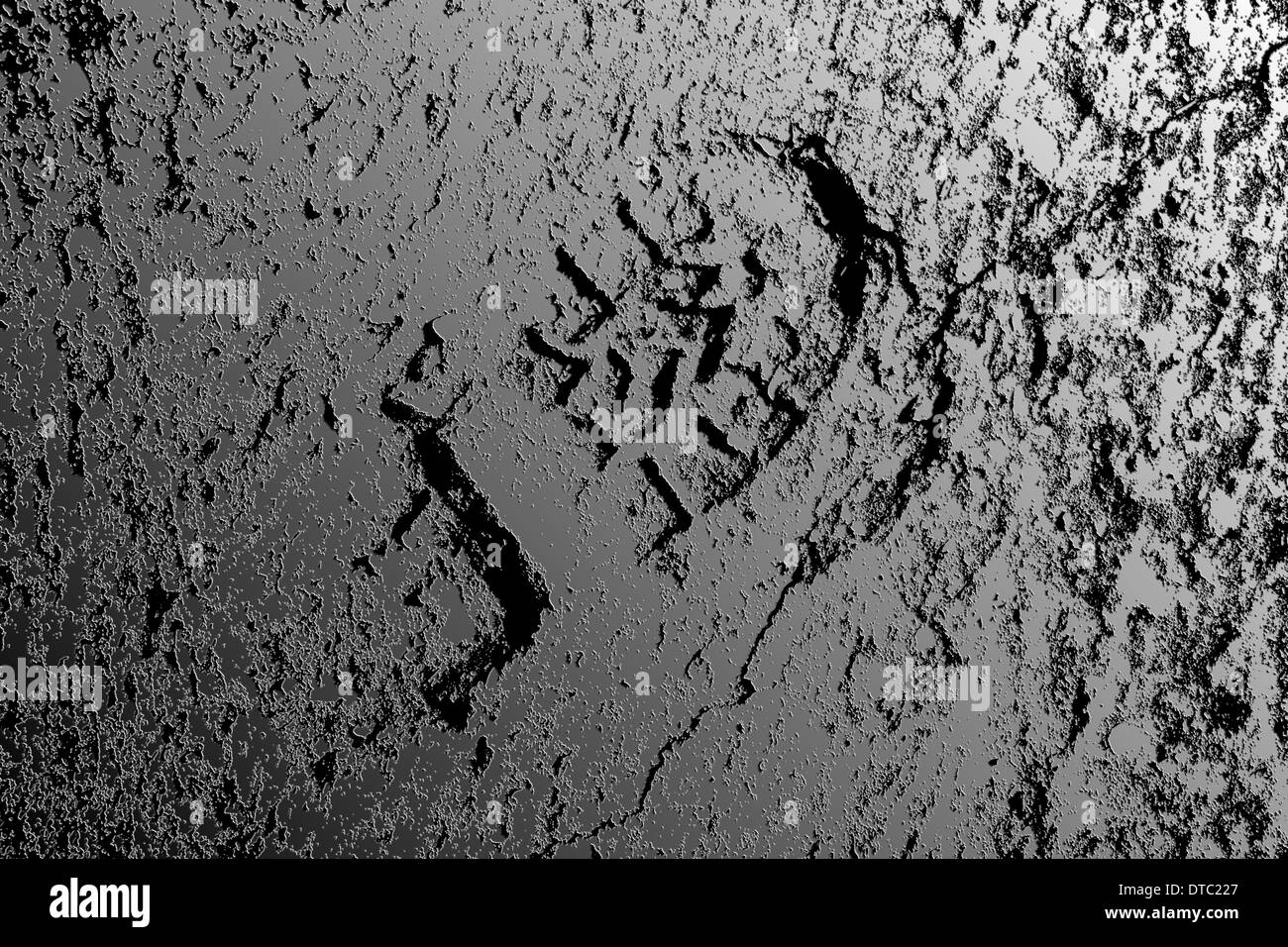 Face trace Black and White Stock Photos & Images - Alamy