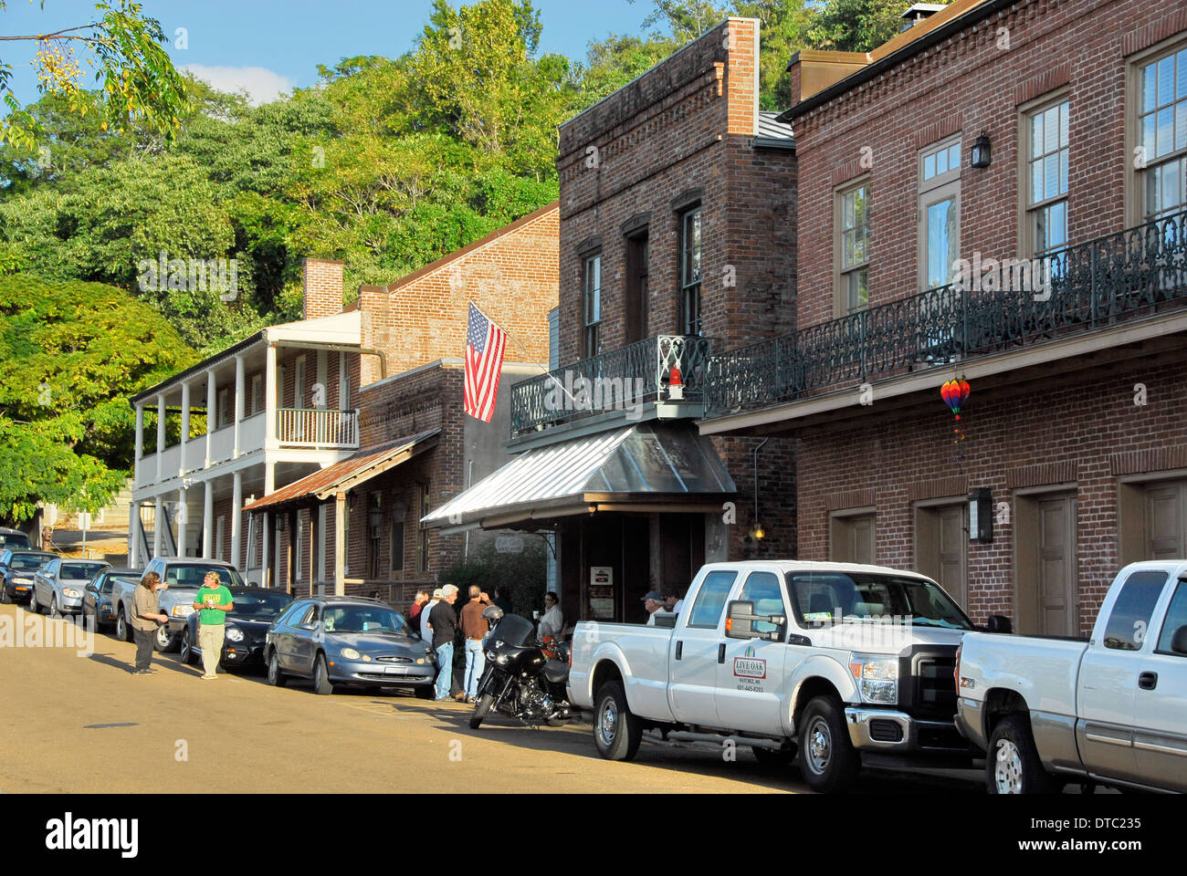Lower Natchez city on the Mississippi River Stock Photo - Alamy
