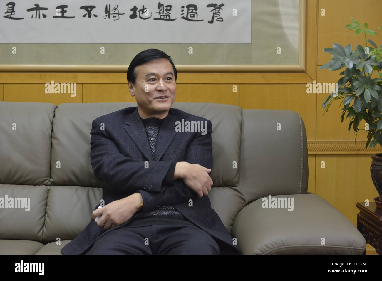 JAC Motors President Jin An during an interview at the company’s ...