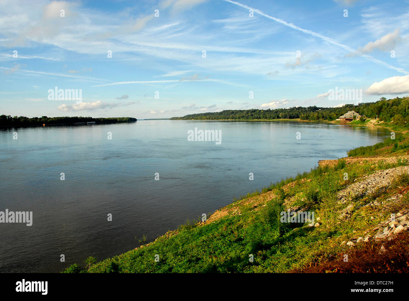 Lower Natchez city on the Mississippi River Stock Photo - Alamy