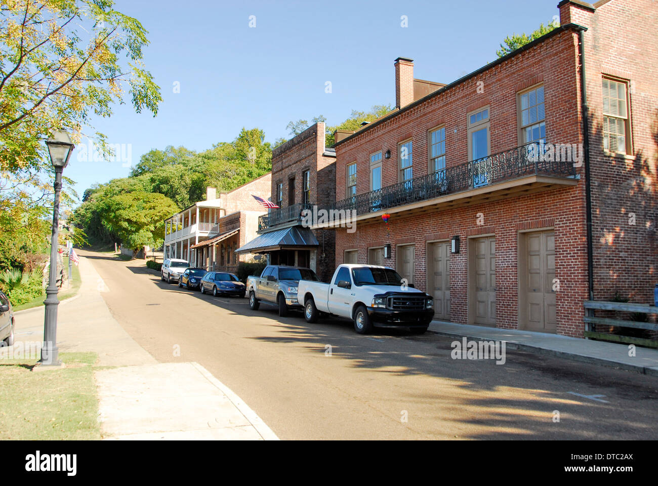 Lower Natchez city on the Mississippi River Stock Photo - Alamy