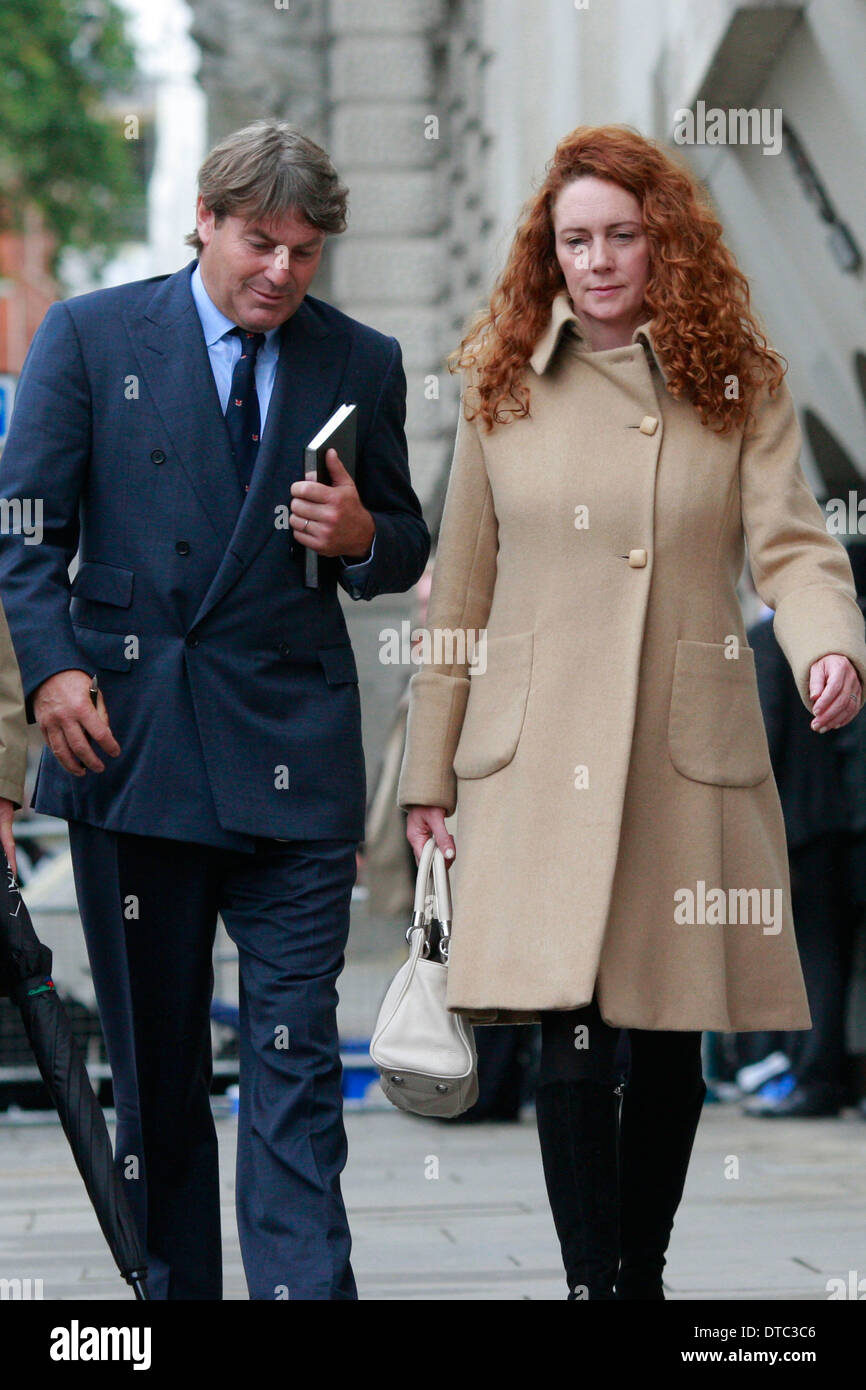 Rebekah Brooks and husband Charlie Stock Photo - Alamy