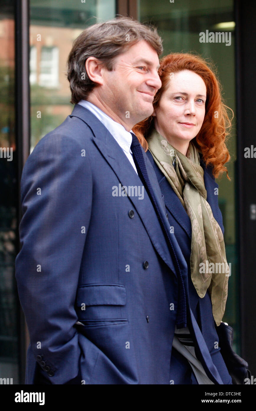 Rebekah Brooks and husband Charlie Stock Photo - Alamy
